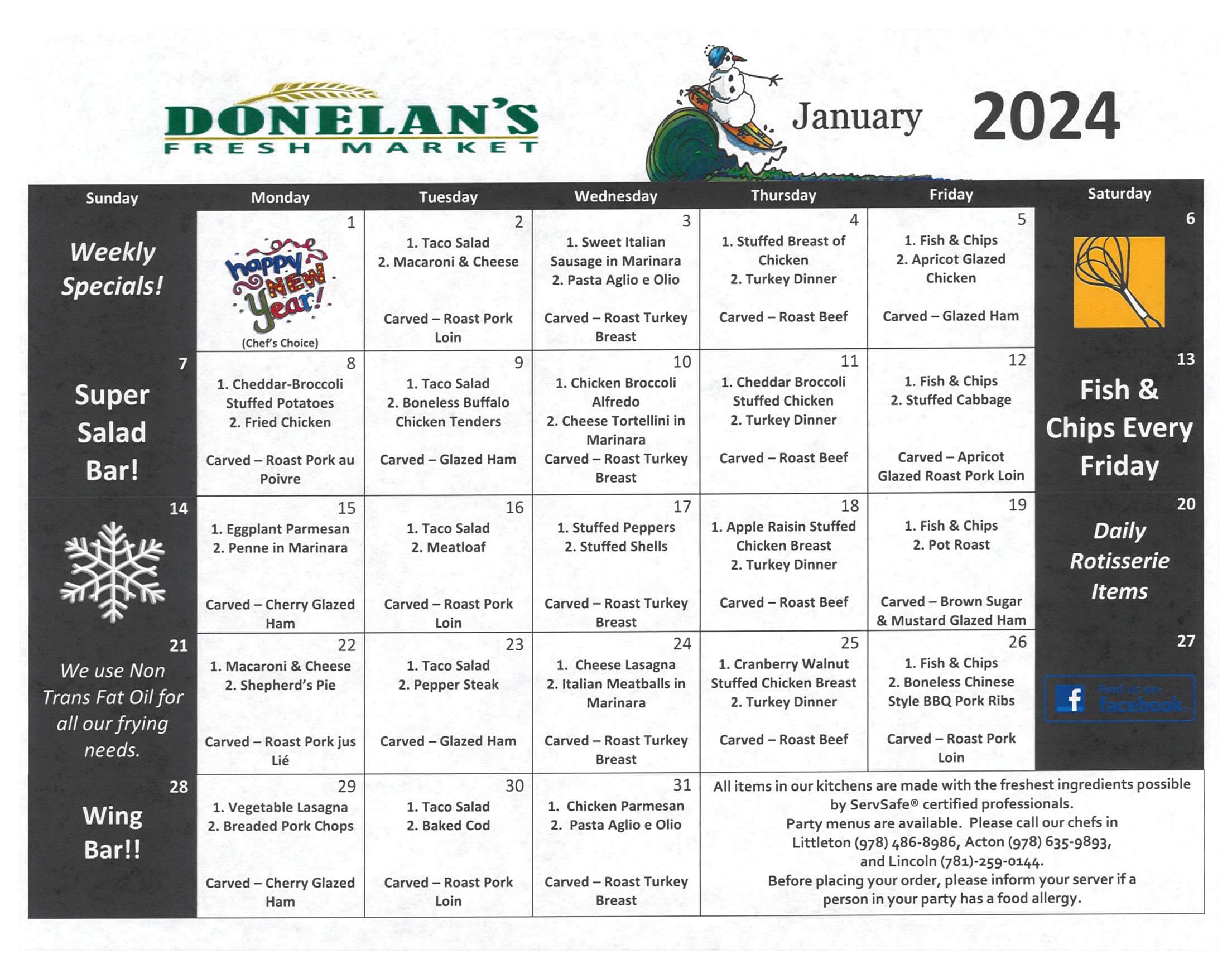 Contact Us - Donelan's Supermarkets